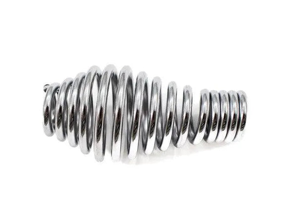 Nickel Spring Handle 3/8" x 2 1/2" - Woodstove Accessory | Handles