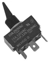 3 Prong Toggle Switch with Off | High/Low or Manual/Auto Switch for Wo