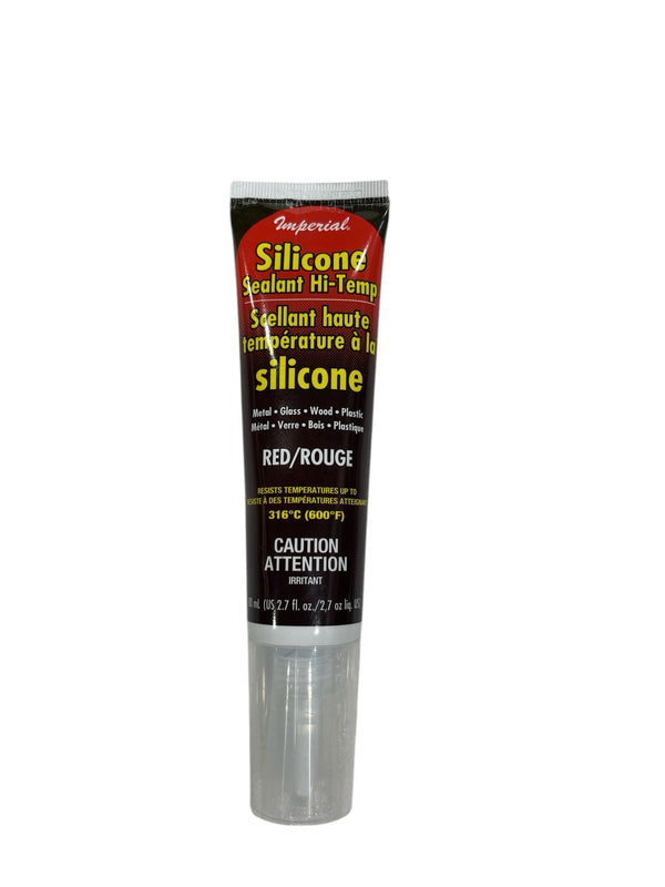 Red Silicone Sealant – 2.7 oz Tube | KK0321 | High-Temp Flexible Adhes