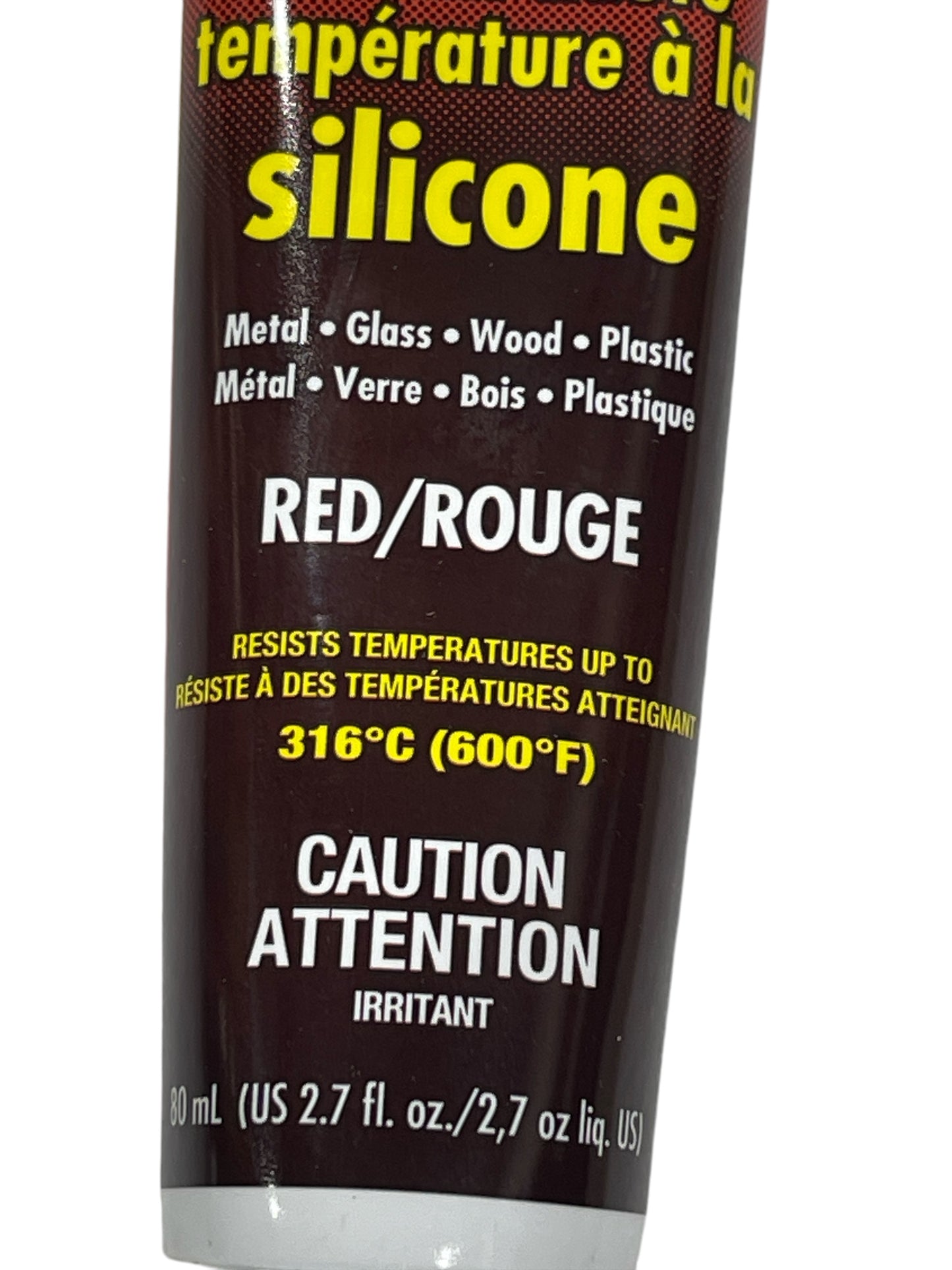 Red Silicone Sealant – 2.7 oz Tube | KK0321 | High-Temp Flexible Adhes